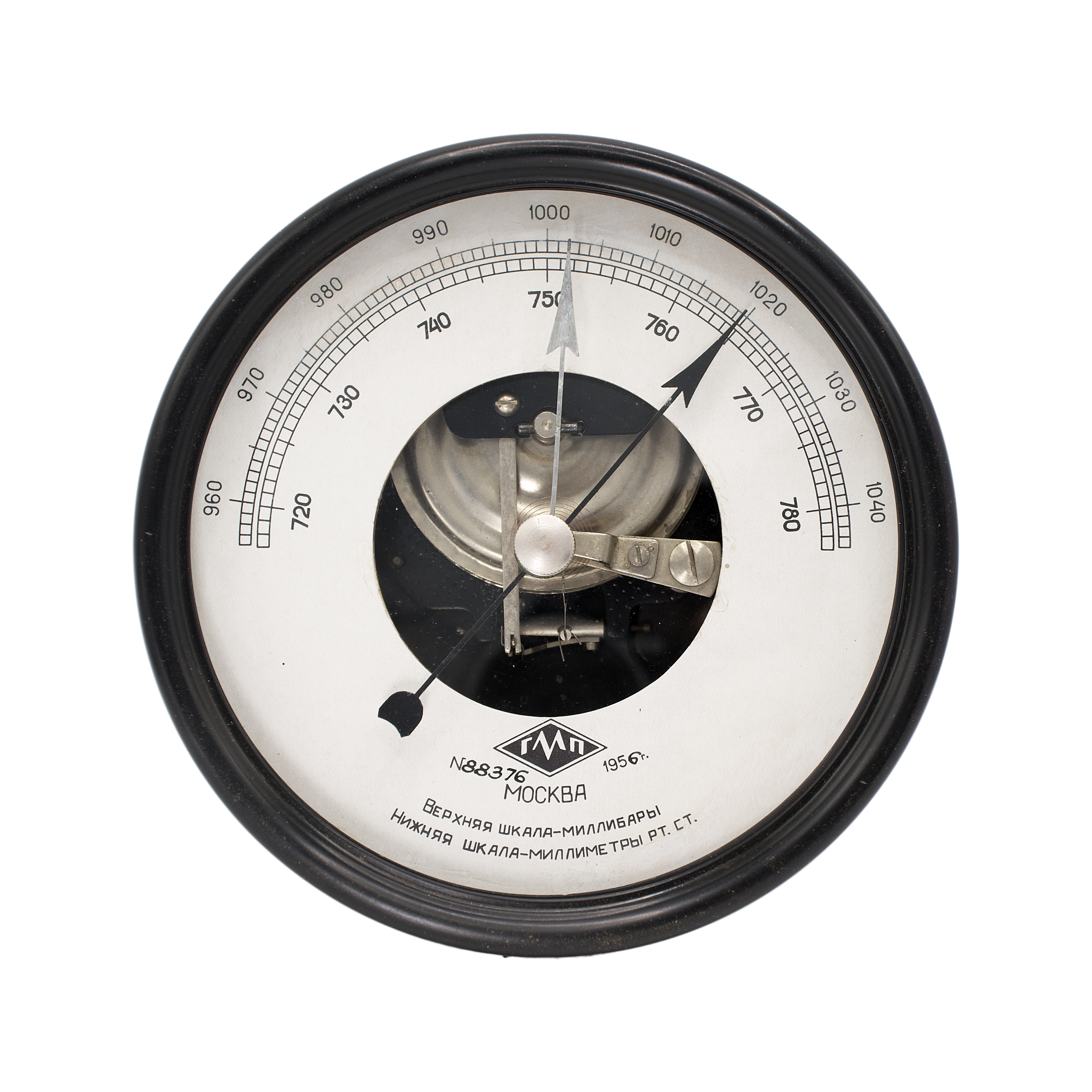 Barometers Realm: Soviet aneroid barometer